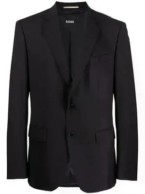 BOSS Single-breasted Blazer - Black
