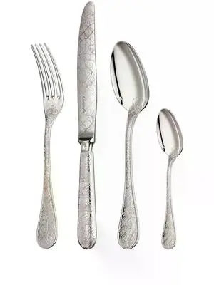 Christofle Jardin D'eden 24-piece Flatware Set - Silver