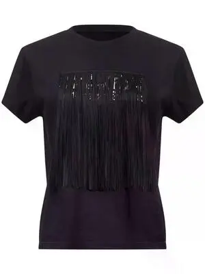 MAISON MARGIELA Round Neck T-shirt With Signature Numbers Motif
