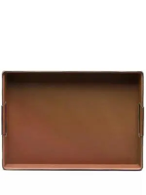 Ralph Lauren Wyatt Small Leather Tray - Brown