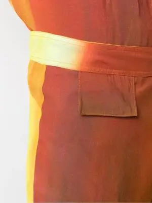 AMIR SLAMA Printed Straight Shorts
