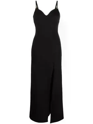 MURMUR Skin Embellished Maxi Dress - Black