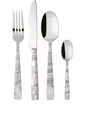 SAMBONET Jungle Stainless Steel Cutlery - Silver