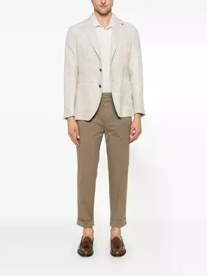 Tagliatore Brooch-detail Blazer