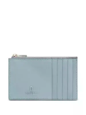 Furla Leather Card Holder - Blue