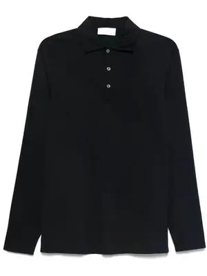 LARDINI Long-sleeved Polo Shirt