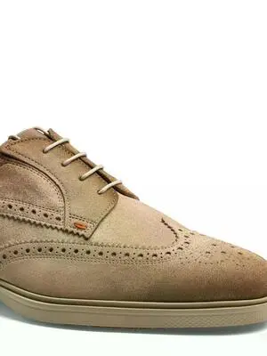 Santoni Leather Brogues - Neutrals