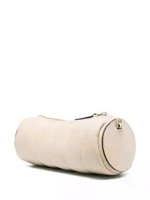 Manu Atelier Quilted Cylinder Shoulder Bag