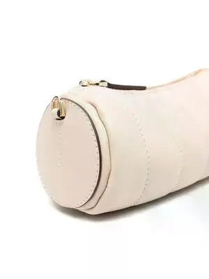 Manu Atelier Quilted Cylinder Shoulder Bag