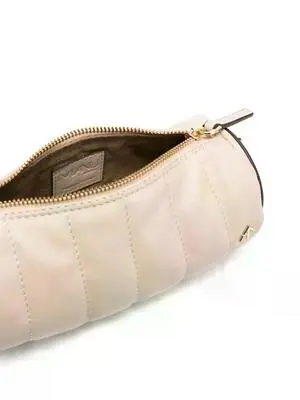 Manu Atelier Quilted Cylinder Shoulder Bag