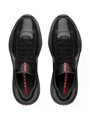 Prada America's Cup Sneakers - Black