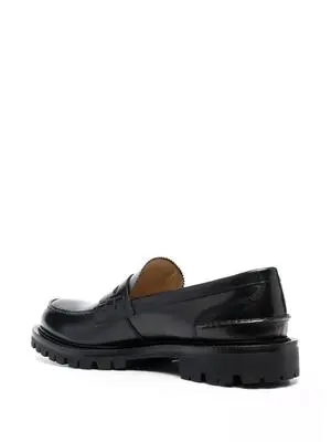 SCAROSSO Chunky-soled Leather Loafers