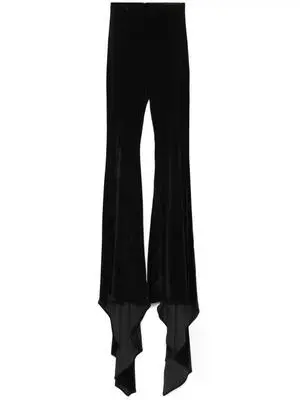 Alchemy Fashions X Lia Aram Velvet Trousers - Black
