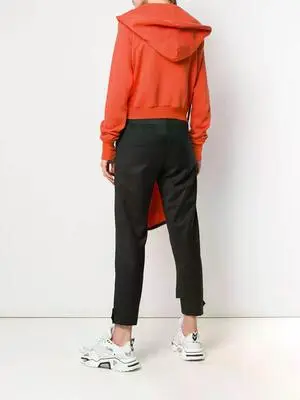 BEN TAVERNITI UNRAVEL PROJECT Tie-front Hooded Jacket
