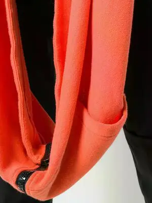 BEN TAVERNITI UNRAVEL PROJECT Tie-front Hooded Jacket
