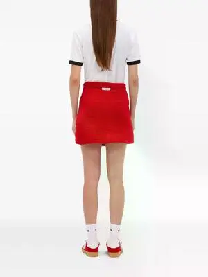 MSGM Crochet Mini Skirt
