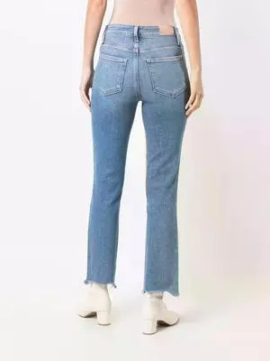 Paige Mid-rise Straight-leg Jeans
