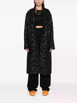 Missoni Chevron Bouclé Coat