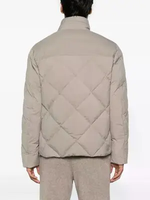 Canali Diamond-quilted Jacket