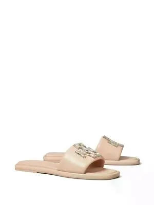 Tory Burch Double T Deco Sport Slides
