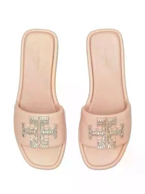 Tory Burch Double T Deco Sport Slides