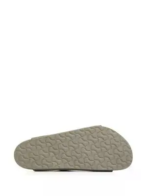 BIRKENSTOCK Arizona Exquisite Leather Sandals - Grey