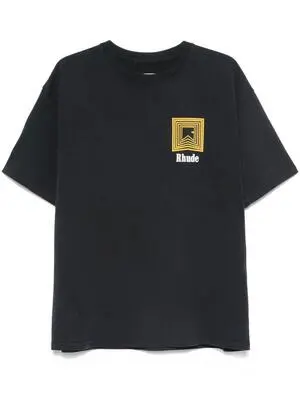 Rhude Chevron Logo Repeat Tee Vintage