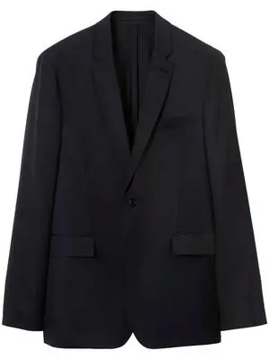 Burberry Notched-collar Single-breasted Blazer