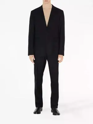 Burberry Notched-collar Single-breasted Blazer