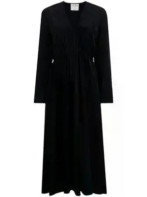 FORTE_FORTE Gathered Corduroy Dress