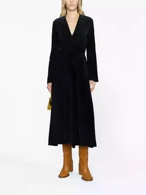 FORTE_FORTE Gathered Corduroy Dress