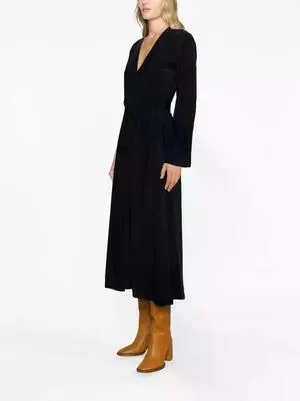 FORTE_FORTE Gathered Corduroy Dress