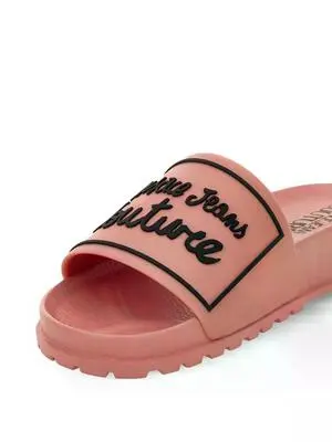 Versace Embossed Slides - Pink