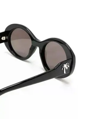 Palm Angels Doyle Round-frame Sunglasses