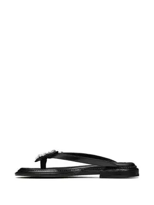 Simone Rocha Crystal-embellished Slides