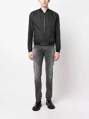 MOORER Zip-up Bomber Jacket