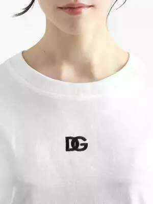 Dolce & Gabbana Logo Embroidered T-shirt