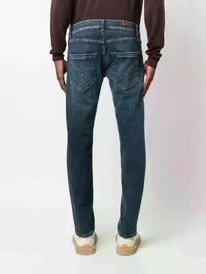 DONDUP Low-rise Straight-leg Jeans - Blue