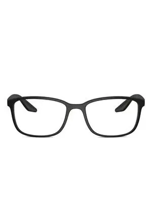 Prada Linea Rossa Square-frame Glasses - Black