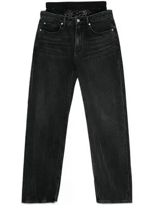 Alexander Wang Layered Denim Jeans