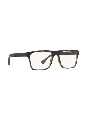 Emporio Armani Tortoiseshell-effect Glasses