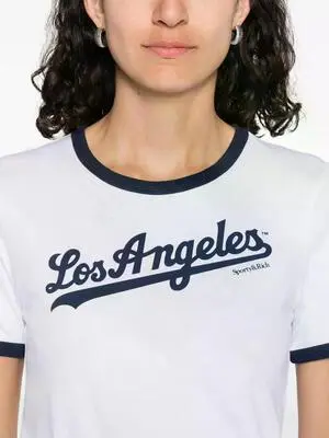 SPORTY & RICH Dodgers Ringer T-shirt