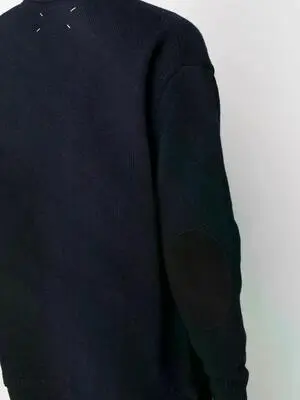 MAISON MARGIELA Elbow-patch V-neck Cardigan