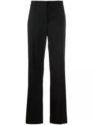 Prada Tailored Logo-plaque Trousers