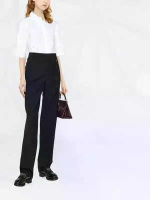 Prada Tailored Logo-plaque Trousers