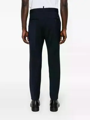 Dsquared2 Tapered Virgin Wool Trousers