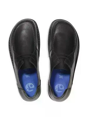 BIRKENSTOCK Leather Boat Shoes - Black