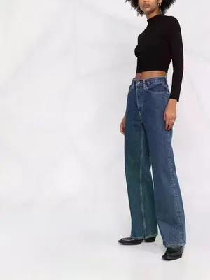 RE/DONE High-waisted Bootcut Jeans