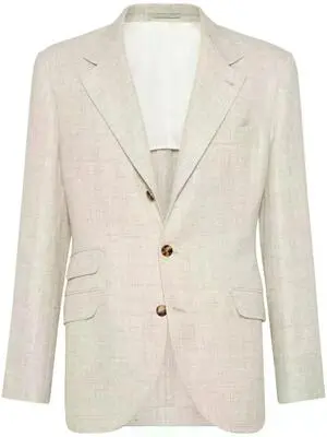 Brunello Cucinelli Cavallo Blazer - Neutrals