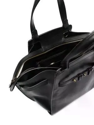 Officine Creative Zipped Top-handle Tote - Black